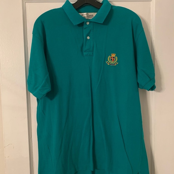 Sears | Shirts | Vintage Sears Roebuck Polo Wcrest Sz L | Poshmark